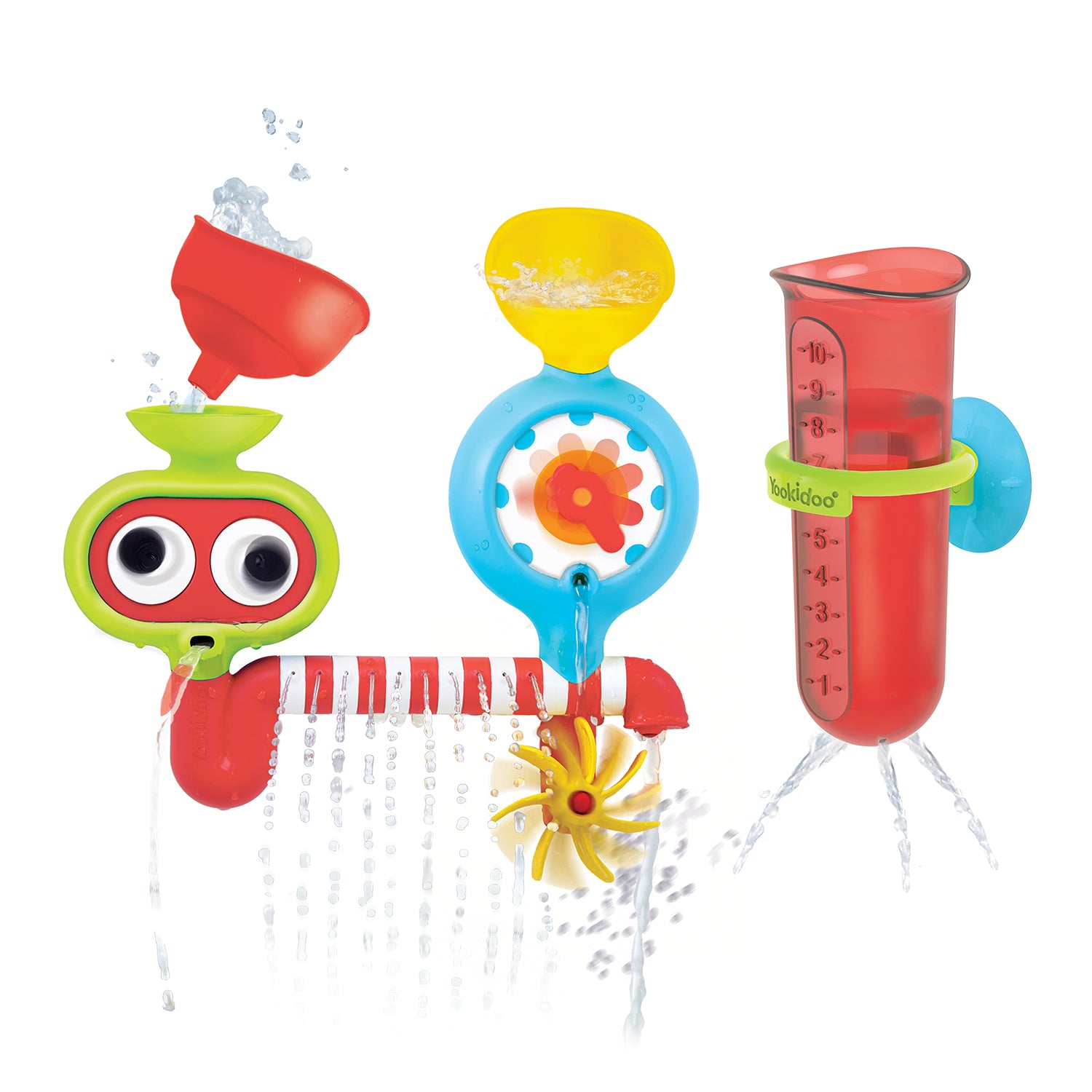 Spin 'N' Sprinkle Water Lab | Yookidoo Kids Bath Toys